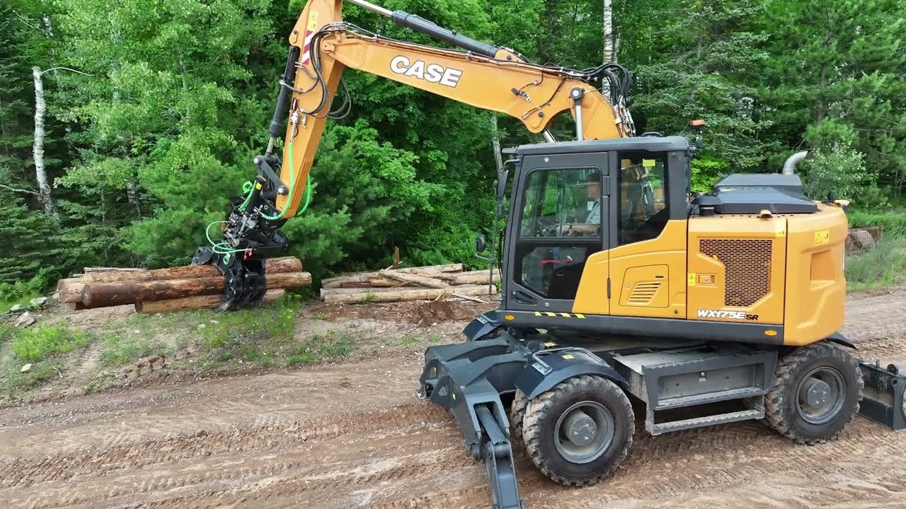 North America: All-New CASE Wheeled Excavators. Roll With Us ...