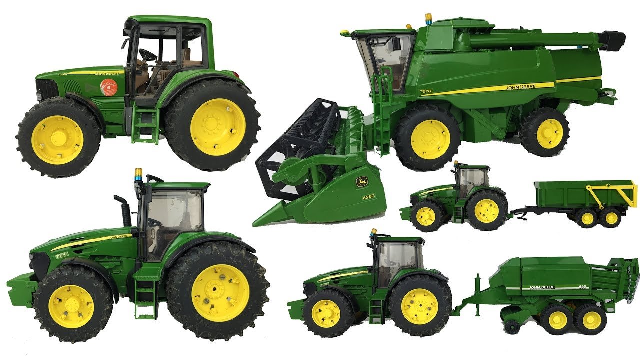 ONE HOUR of RC Models | Best of JOHN DEERE | RC Tractors! - Machinery Asia