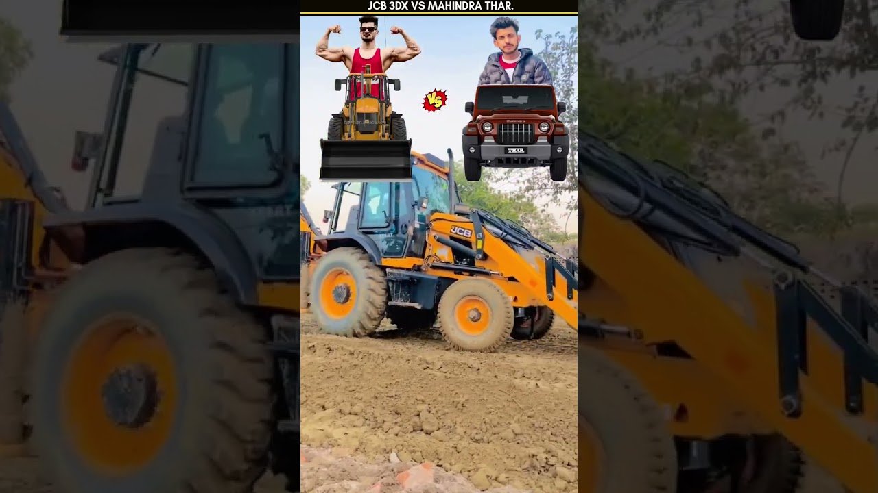 jcb vs thar - Machinery Asia